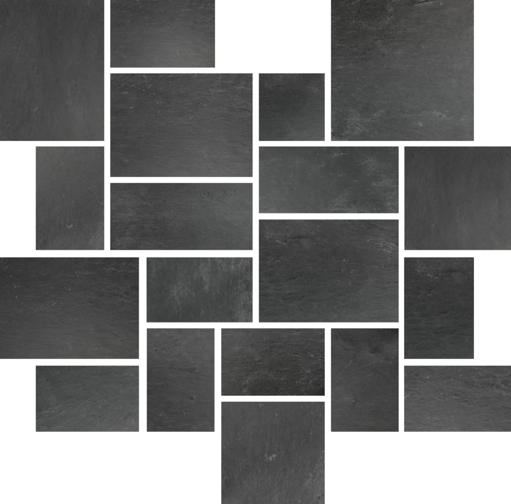 Black Slate Pattern | Solida Tile