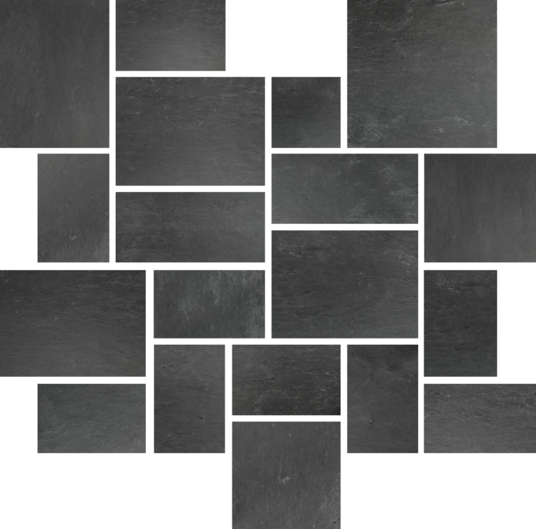Black Slate Pattern | Solida Tile